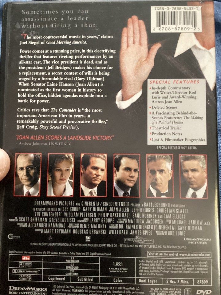 The Contender (DVD, 2001) 667068780925| eBay
