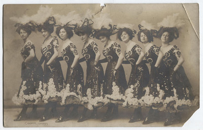EARLY VAUDEVILLE DANCERS IN COLORFUL COSTUMES. | eBay