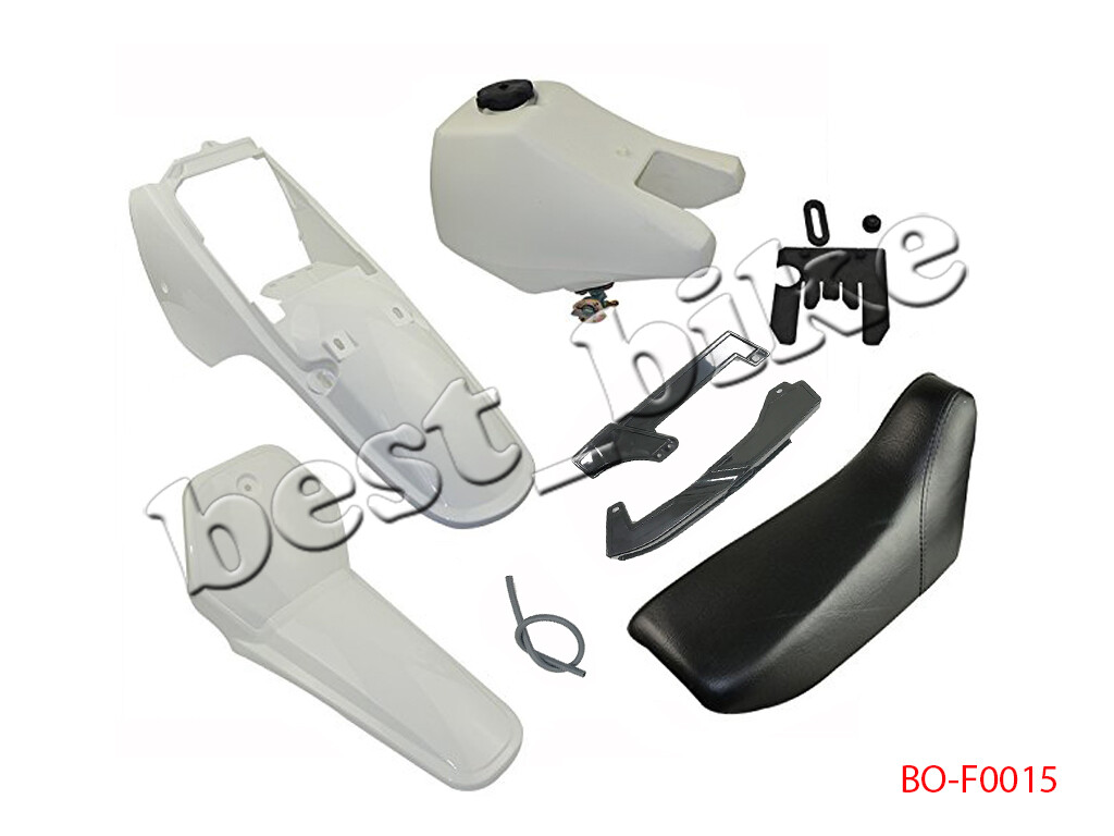 Yamaha PW80 Peewee PW 80 Plastic Fender Body Seat Gas Fuel Tank Fairing ...