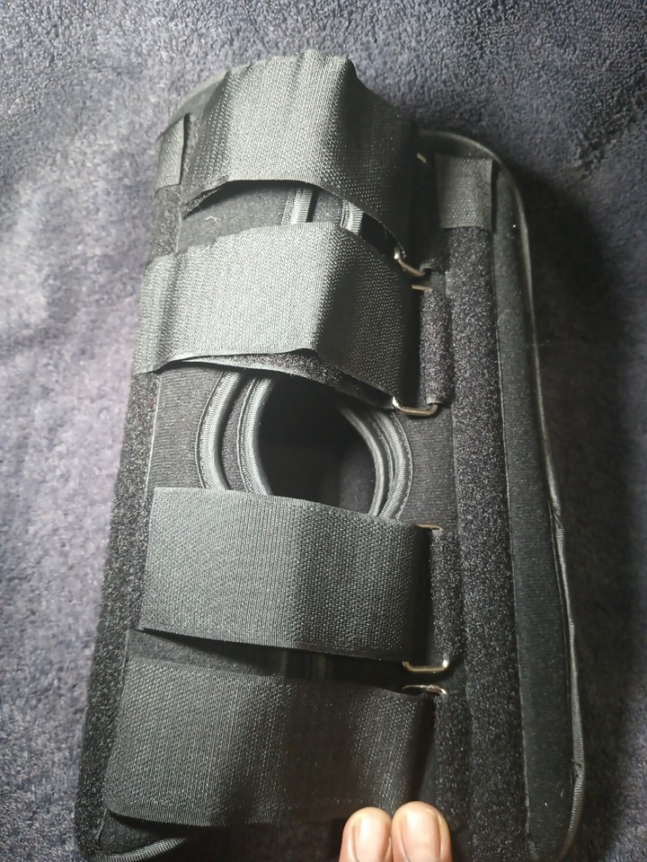 Alpha Medical Three Panel Knee & Leg Immobilizer, Knee Splint, Knee ...