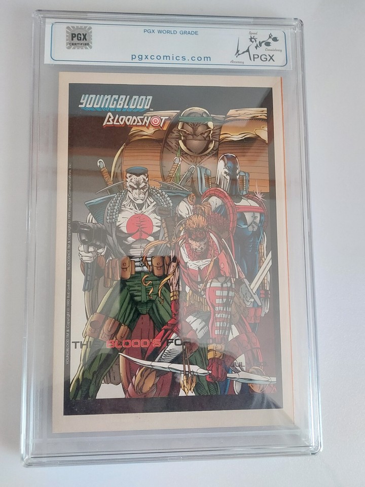 Valiant/Image Deathmate Preview #199308 Orange Variant PGX 9.8 white ...