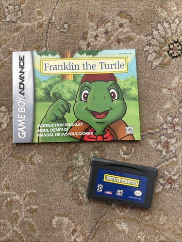 Franklin The Turtle Nintendo Gameboy Advance Game 855433001007| eBay