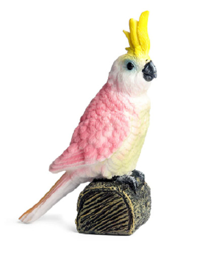 14.5cm Parrot Bird PVC Toy Cockatiel Wild Animal Figure Doll Kids Gift ...