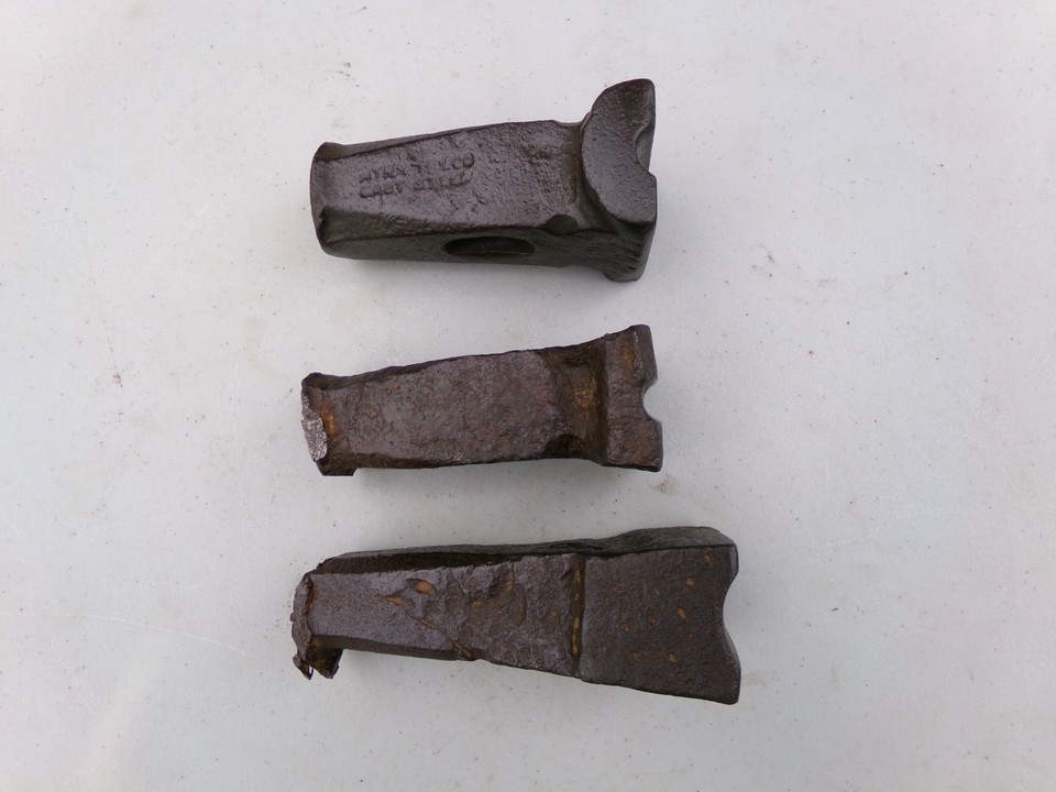 Vintage Lot of Swage Hammer Heads Blacksmith Tools | eBay