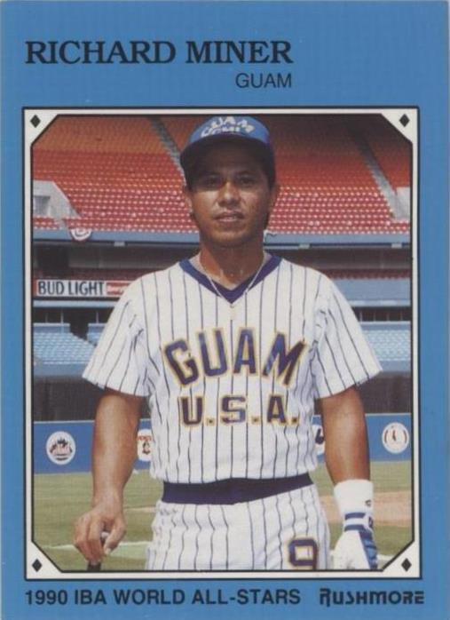 1990 Rushmore IBA World All-Stars - Richard Miner #36 (RC) for sale ...