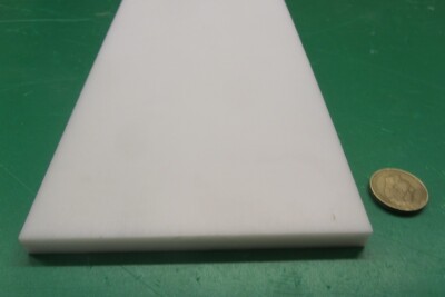 Delrin Acetal Bar 3/8" (.375") Thick x 5.00" Wide x 24" Long White | eBay