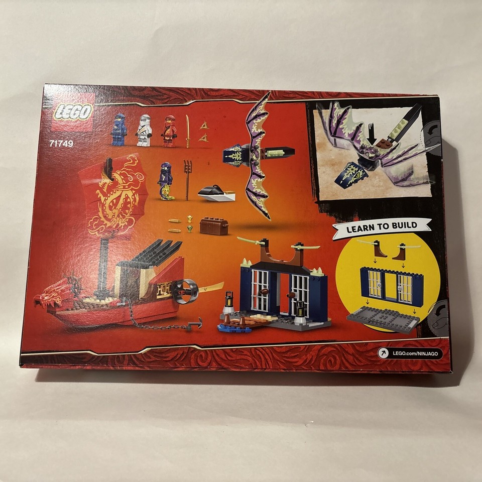 LEGO 71749 Ninjago: Final Flight of Destiny's Bounty. Retired. New ...