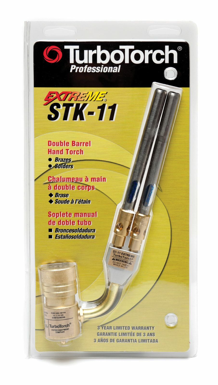 TurboTorch STK-11 Dual Torch Swirl, MAPP Propane, 0386-1283 Victor self ...