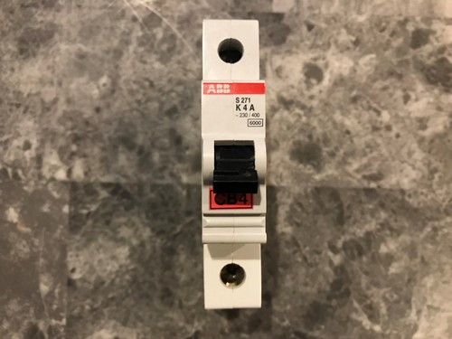 ABB S271-K4 CIRCUIT BREAKER (S-17) | eBay
