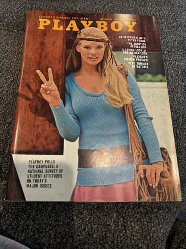 Playboy Magazine September 1970-DEBBIE ELLISON-PETER FONDA-Students-VGC ...
