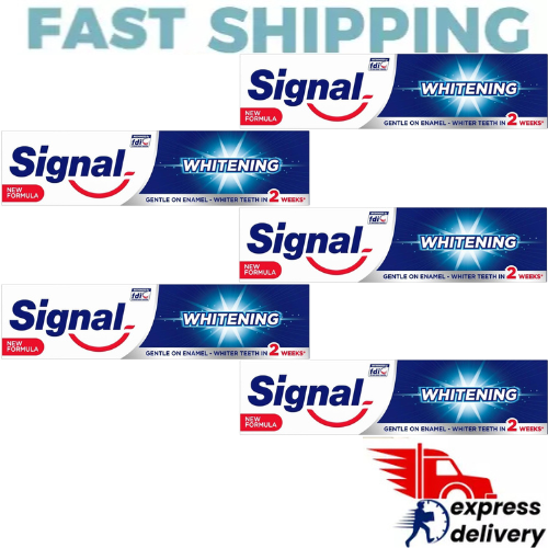 Signal Toothpaste Whitening, 100 Ml - Pack Of 5 | eBay