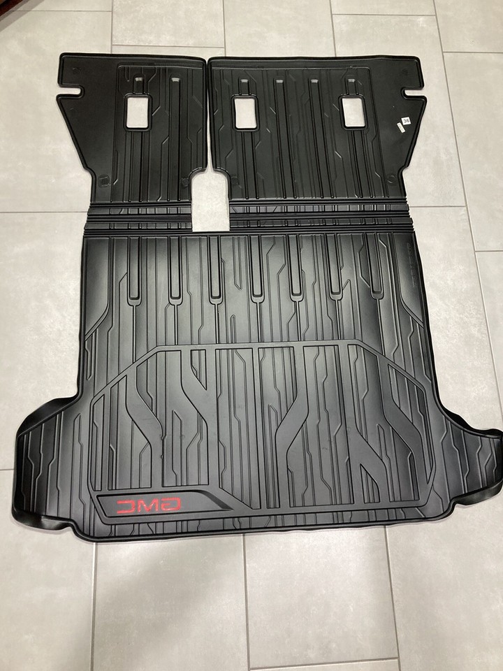 18-22 Terrain GM Black All Weather Rear Cargo Full Coverage Seat Liner ...