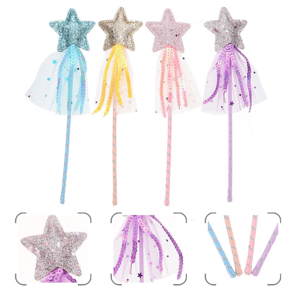 Birthday Party Wands Wands Streamers Fairy Star Wands Kitten Teasing ...