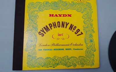 Haydn 78rpm 12-inch Set RCA Victor Records #DM-1059 Symphony No. 97, In ...