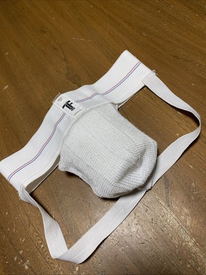 Tru Fit 3" Athletic Supporter Jock Strap Vintage 36-40 LARGE MESH BIG ...
