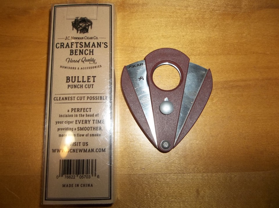 Xikar Cigar Cutter Xi And Bullet Punch Cut Craftsman's Bench | eBay
