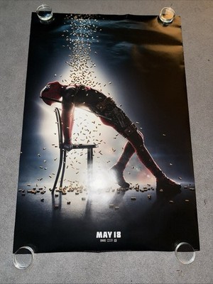 DEADPOOL 2 ‘Flashdance’ Official Double-Sided Movie Poster 27X40 RARE ...