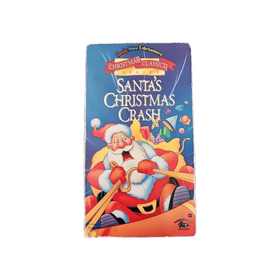 Santa's Christmas Crash VHS 1994 Tested 12232759533| eBay