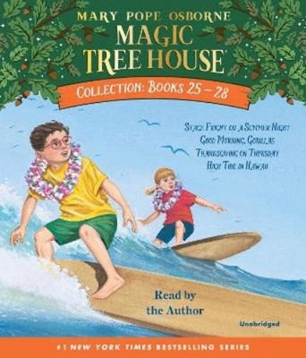Mary Pope Osborne Magic Tree House Collection: Books 25-28 (CD) (US ...