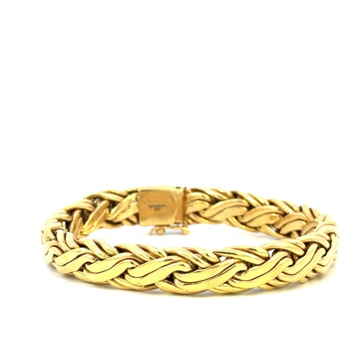 Vintage Tiffany & Co 18K Yellow Gold Russian Braid Bracelet 7.5" | eBay