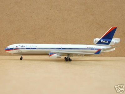 Delta Airlines MD-11 (NC) (N804DE), 1:400 Dragon Wings | eBay