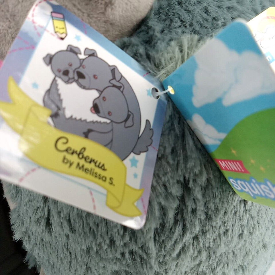 Squishable Cerberus 3-Headed Plush Dog Gray 9"Stuffed Animal Greek Myth Toy Gift 841024100327| eBay