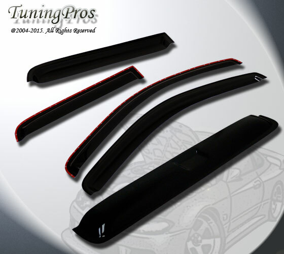 JDM In-Channel Vent Window Visor Sunroof Type2 5pc Chevrolet HHR 06-11 ...