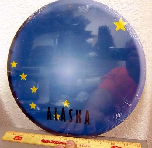 Alaska Big dipper & north star state flag style & colors 12" metal sign ...