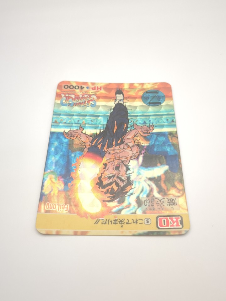 Fei Long Holo #5 Street Fighter II Card Carddass 1994 CAPCOM Bandai TCG ...