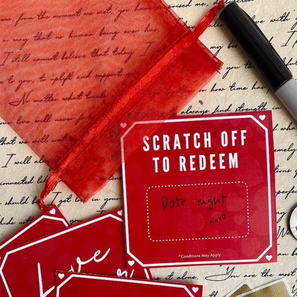Paper Love Scratch-off Blind Box Scratch-off Valentine’s Day Gift | eBay