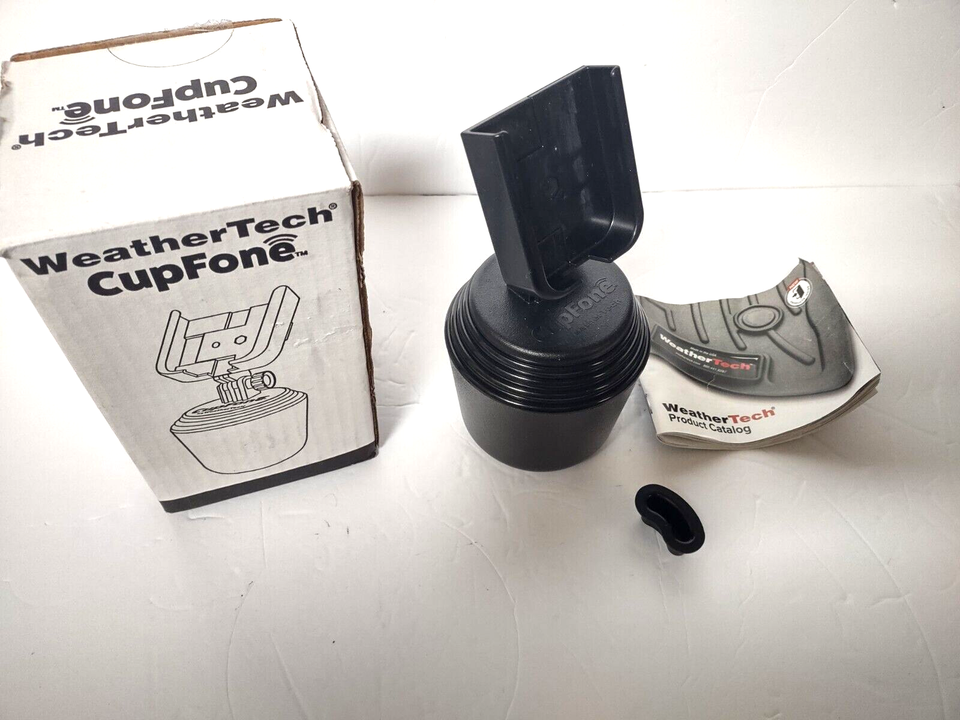 WeatherTech CupFone Adjustable Phone Holder Car Mount 8ACF1 Made in USA ...
