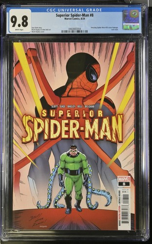 Superior Spider-Man #8 CGC 9.8 Amazing SM 50 1967 Homage Cover Marvel ...