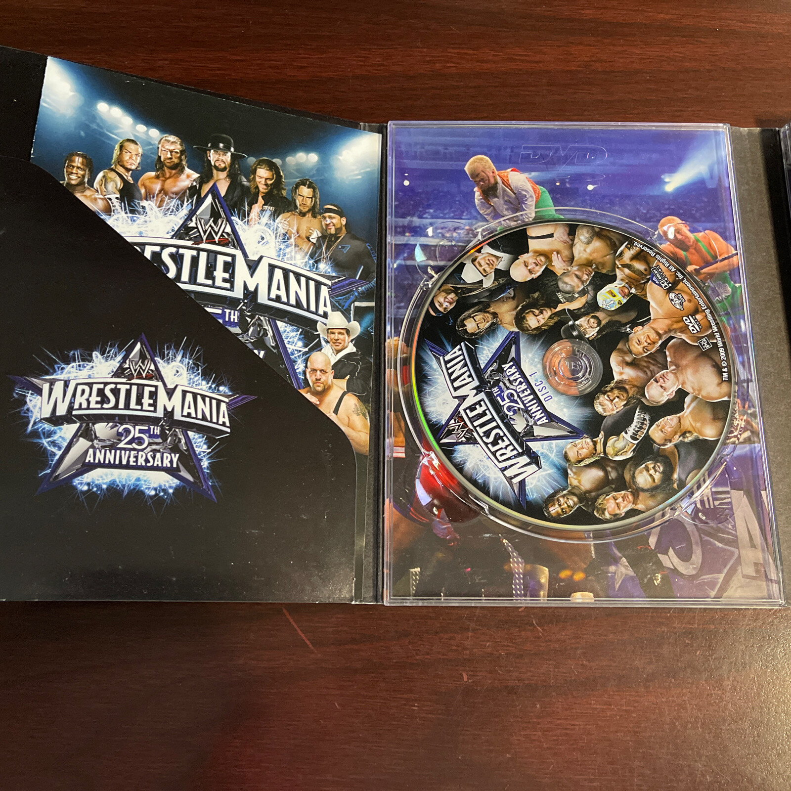 Wrestlemania 25th Anniversary - 3 disc set. (DVD, 2009) 651191947539 | eBay