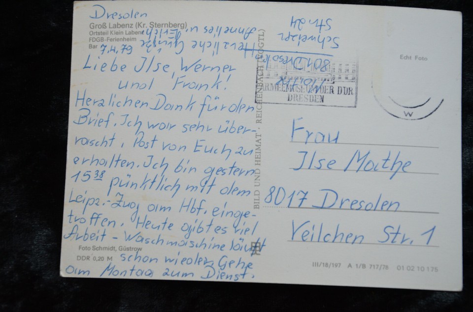 55420 AK FDGB Holiday Home Groß Labenz Sternberg District Klein Labenz ...