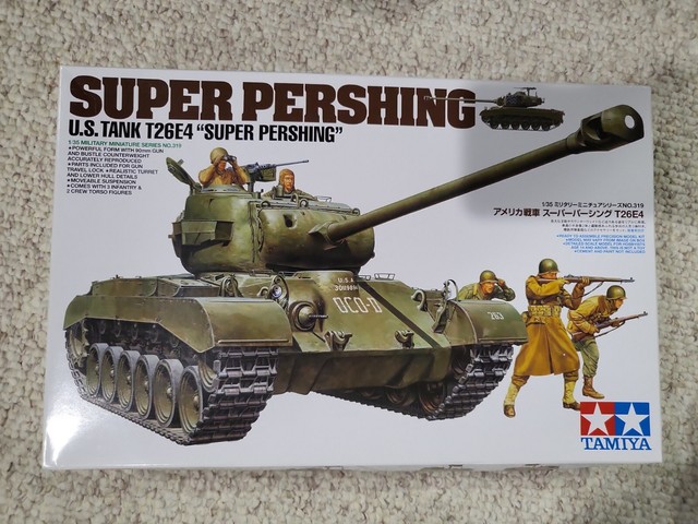 Tamiya 35319 US Tank T26e4 Super Pershing 1/35 Scale Kit for sale ...