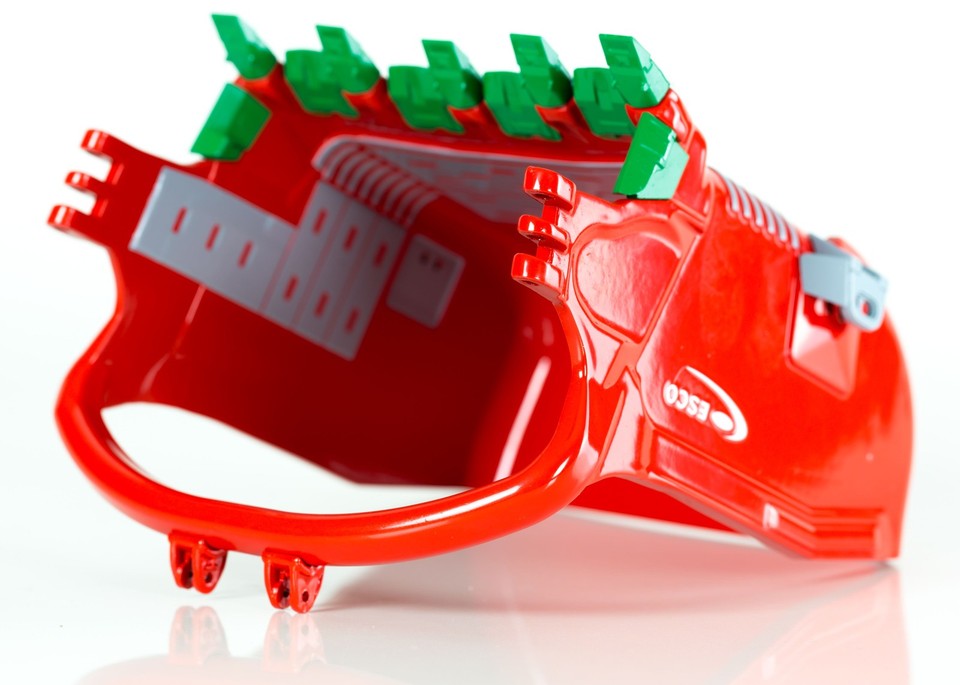 Drake Australian ESCO 155 Cubic Yard ProFill Dragline Bucket RED Scale ...