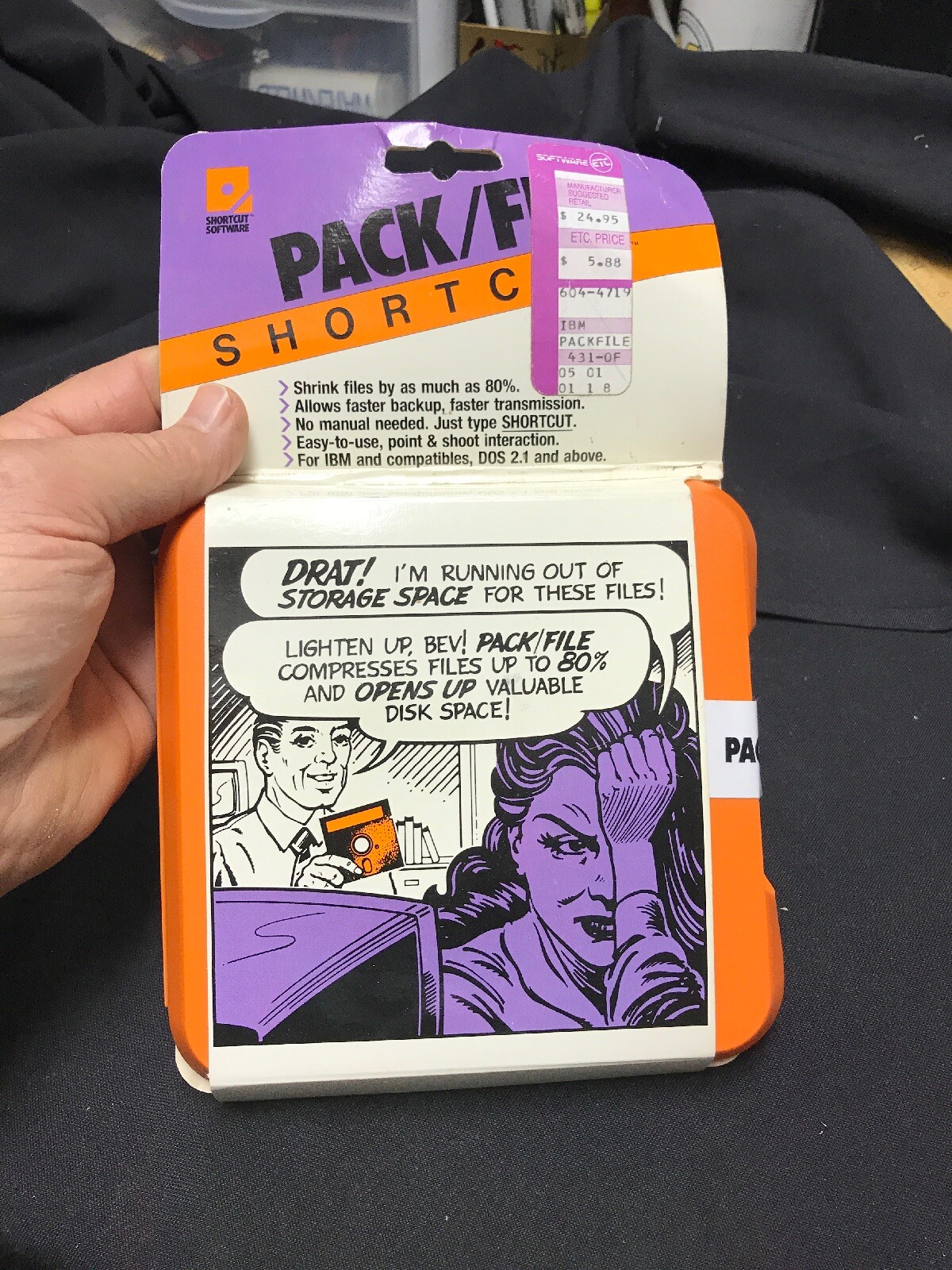 Rare Vintage Computer Software Shortcut Pack/file Original Packaging ...