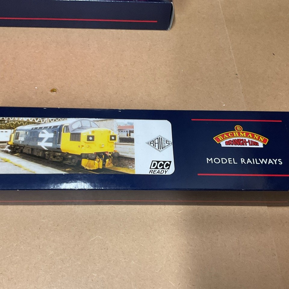 Bachmann Branch Line 32-780W Class 37/0 Diesel 37025 BR Blue Weathered ...