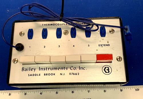 BAILEY INSTRUMENTS CO INC THERMOCOUPLE SWITCHBOX (T) | eBay
