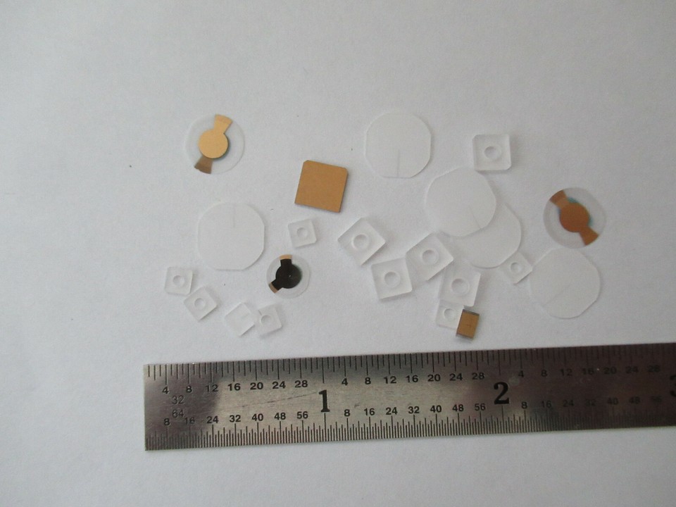 LOT BLANK PIEZOELECTRIC QUARTZ CRYSTAL X- Y- YX-CUT PIEZO SENSOR AS PIC ...