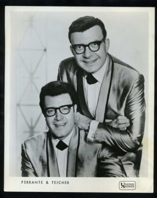 1960s ARTHUR FERRANTE & LOUIS TEICHER Pianists Vintage Original Promo ...