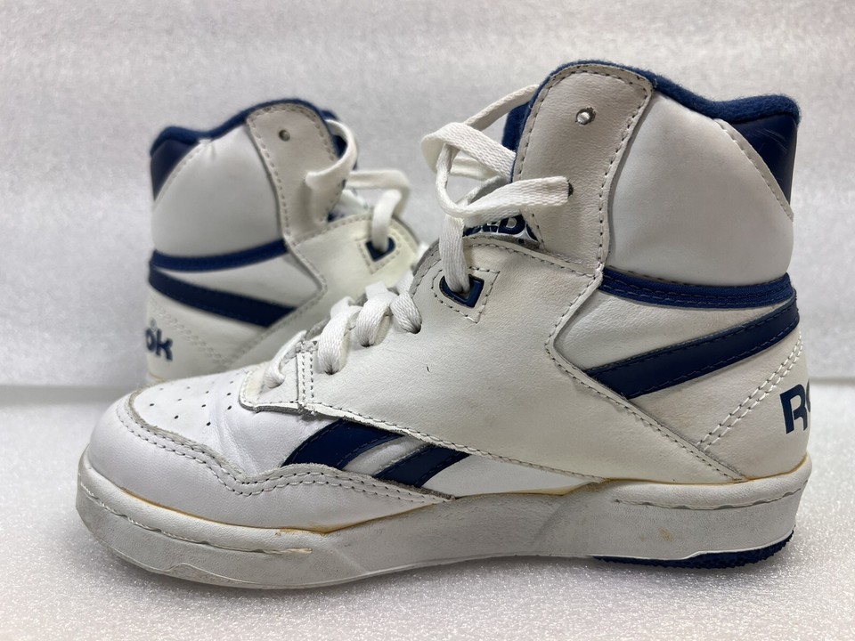 VINTAGE 80s REEBOK BB 4600 KIDS YOUTH Basketball Shoes Size 13.5 -NEW ...