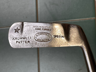 Hickory Golf Club Rare Gibson Star “Kromwell” Deep Face Muscle Back ...