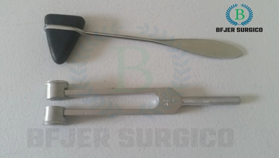 Hammer +Tuning Fork 256C ENT Surgical Medical Instruments Exam ...