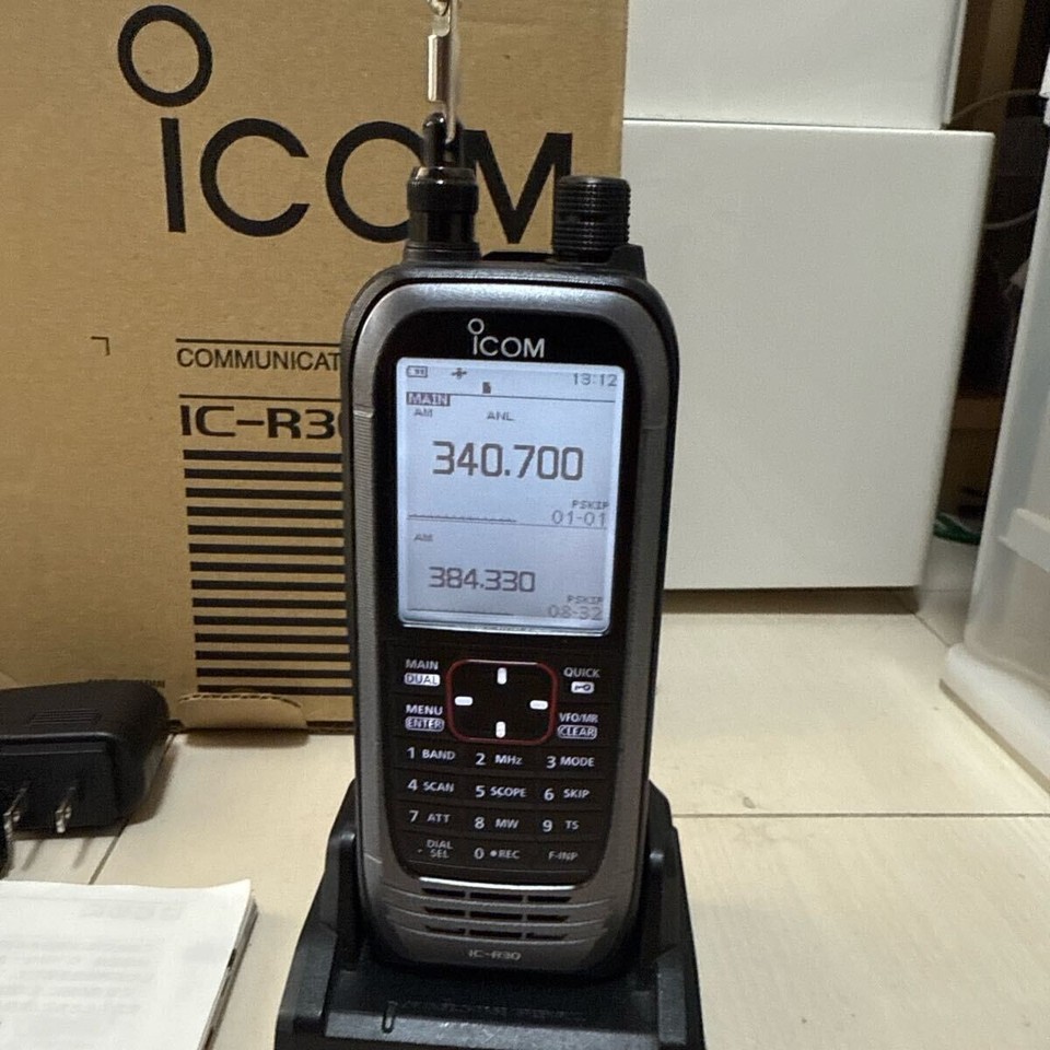 ICOM IC-R30 Handheld Scanner Radio Wide Band FM/AM/SSB/CW | eBay