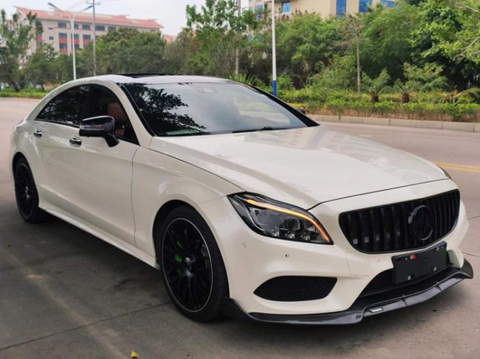 1Set Front Bumper Grille Grille For CLS Mercedes Benz CLS 2016-2018 ...