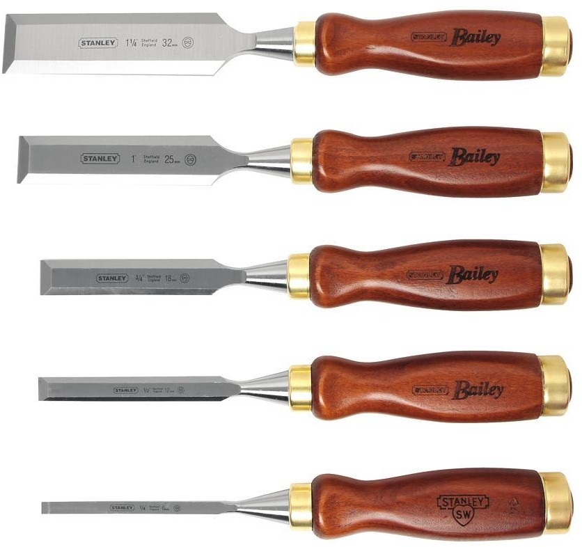 5 Piece Chisel Set Wood Carving Chisels Superior Sharpness Carbon ...