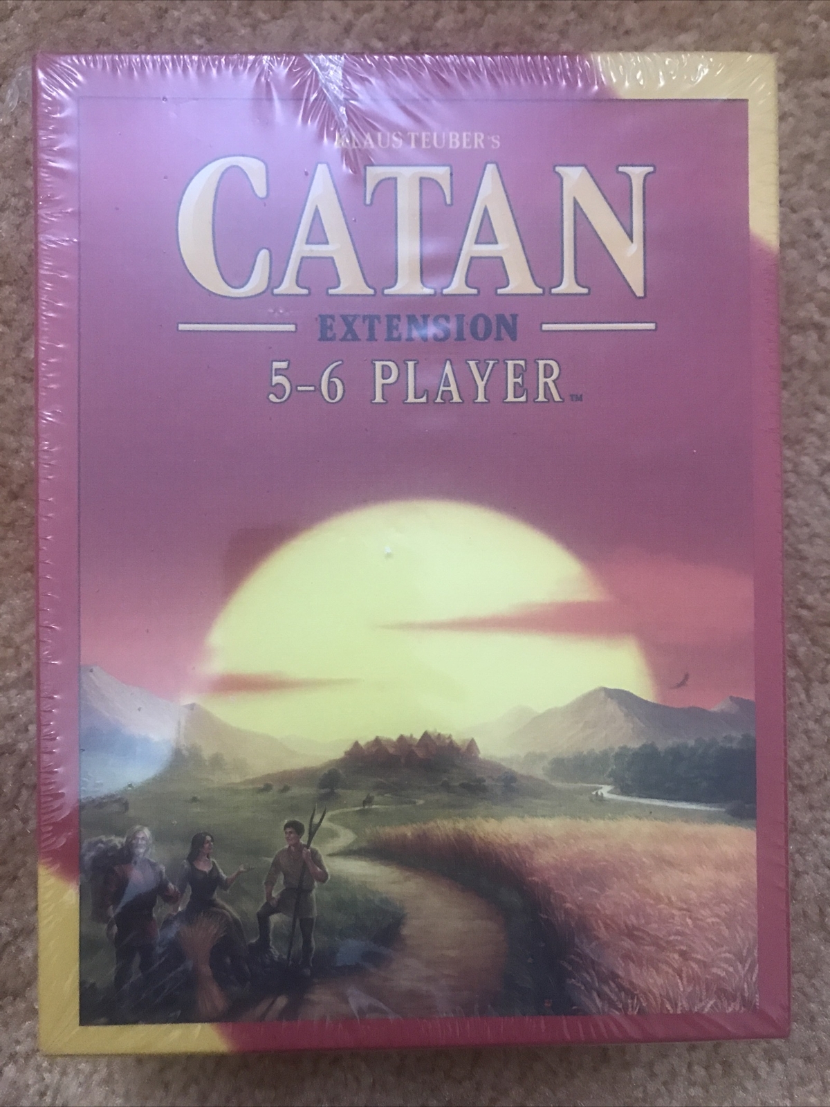 Catan 5-6 Player EXTENSION 5th Edition Game Studio CN3072 Base Core ...