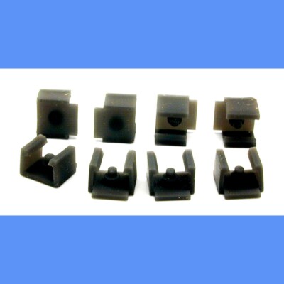 COUPLER COVERS (8) ATHEARN 90606 BLUE BOX HO SCALE RESIN REPLACEMENTS ...