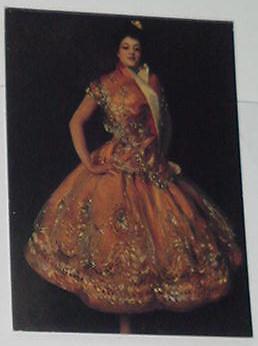 Spanish Dancer Trading Card John Singer Sargent 1889 | eBay